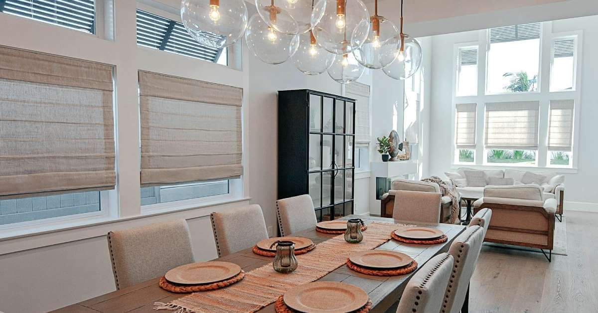 Custom Roman Shades in Colorado Springs | Krohn's Coverings